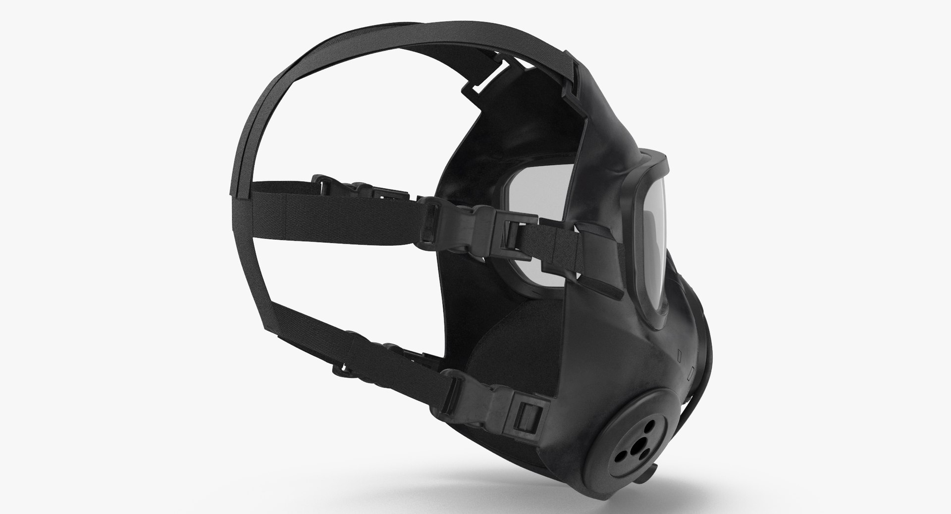 Police Riot Gear Gas 3d Model