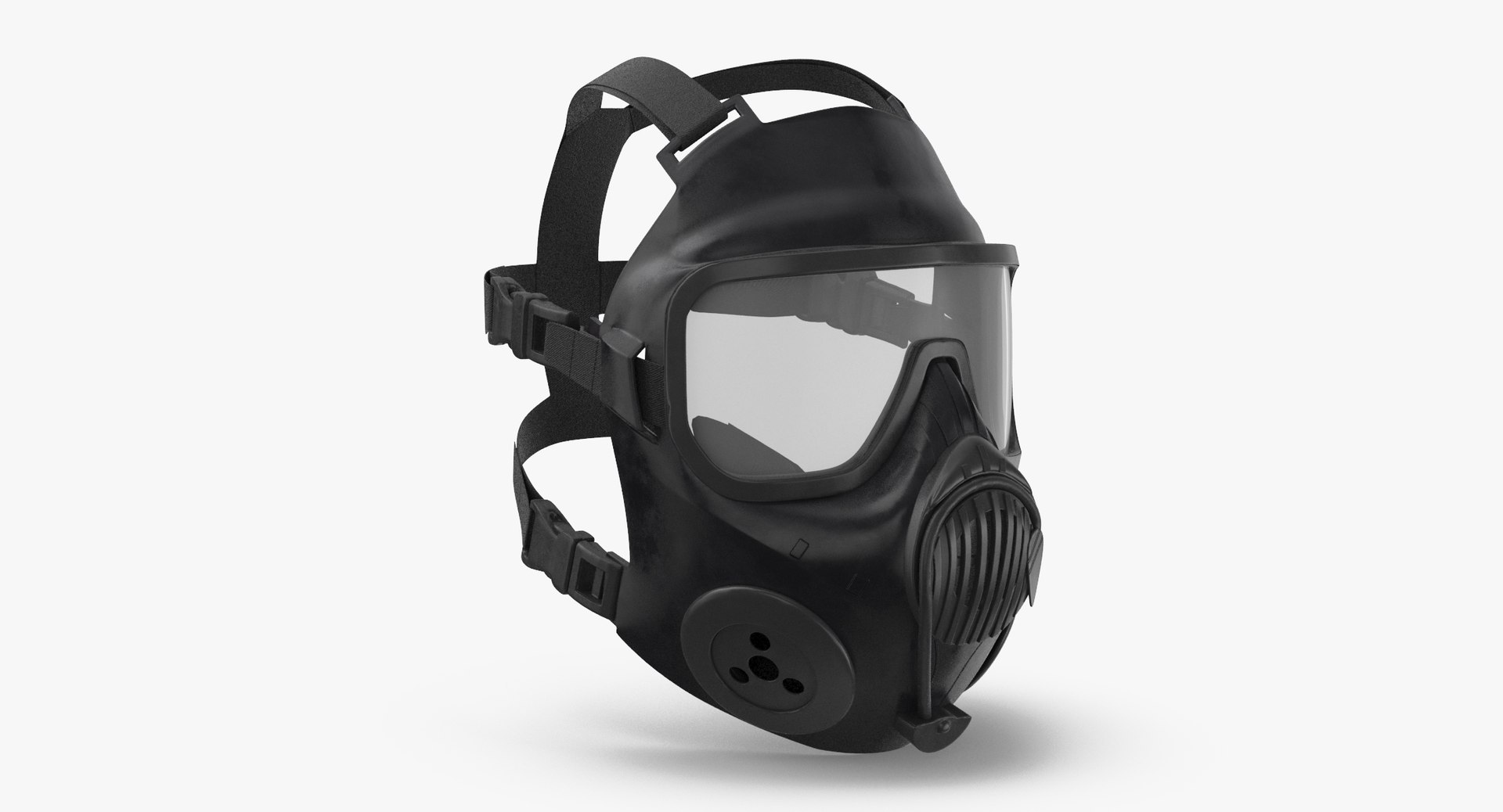 Police Riot Gear Gas 3d Model