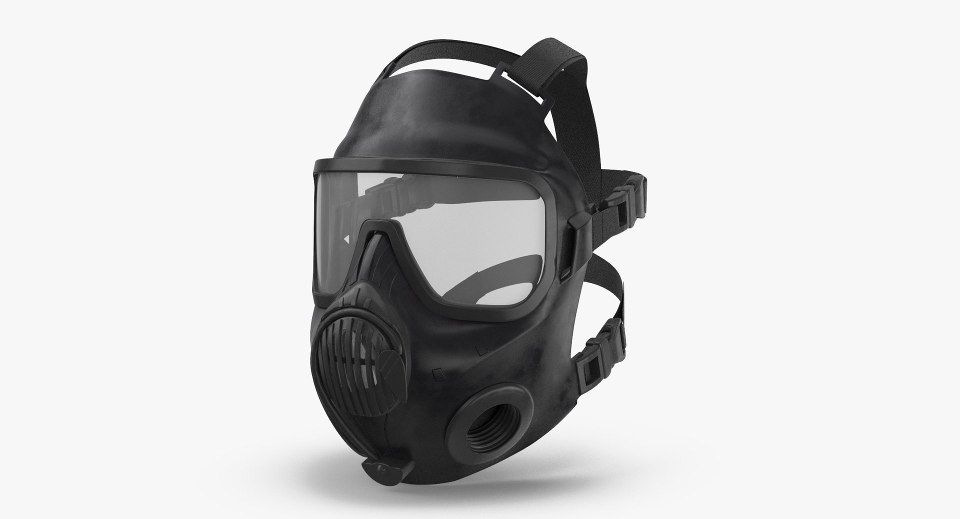 Police Riot Gear Gas 3d Model