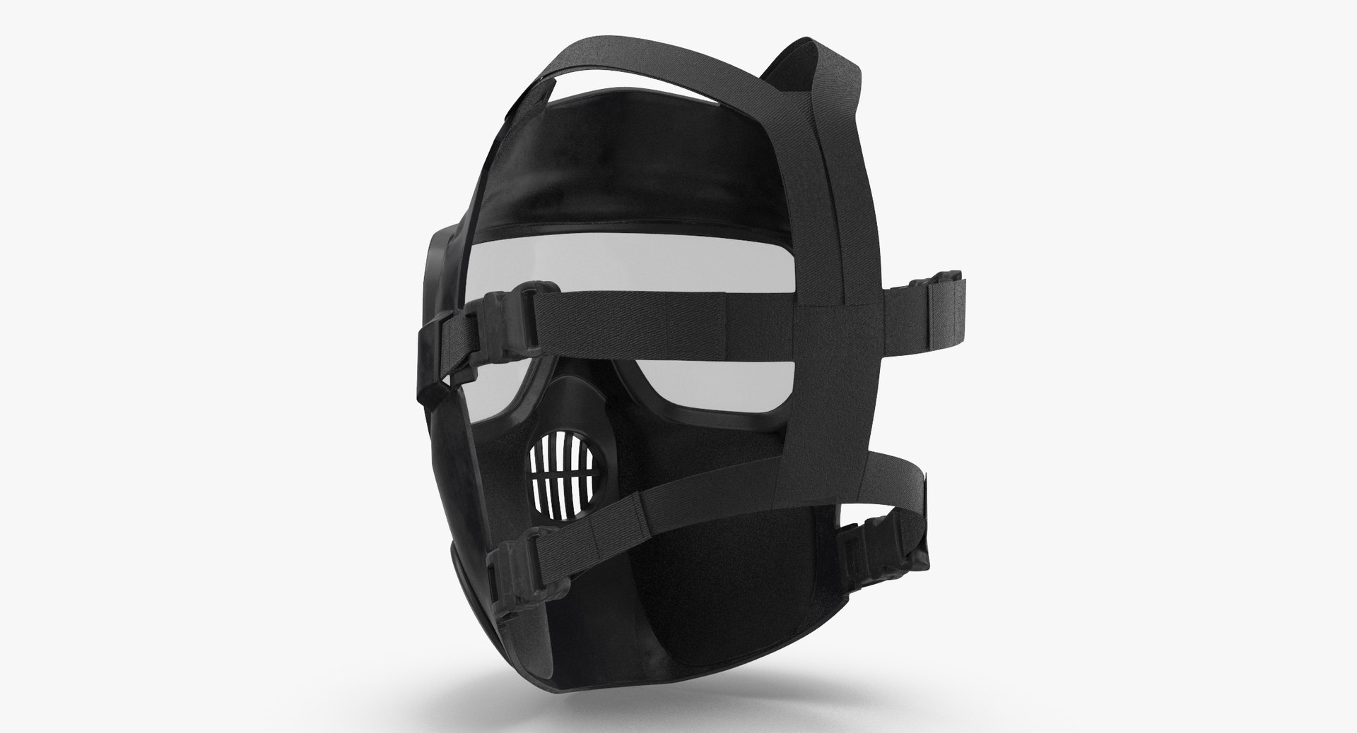 Police Riot Gear Gas 3d Model
