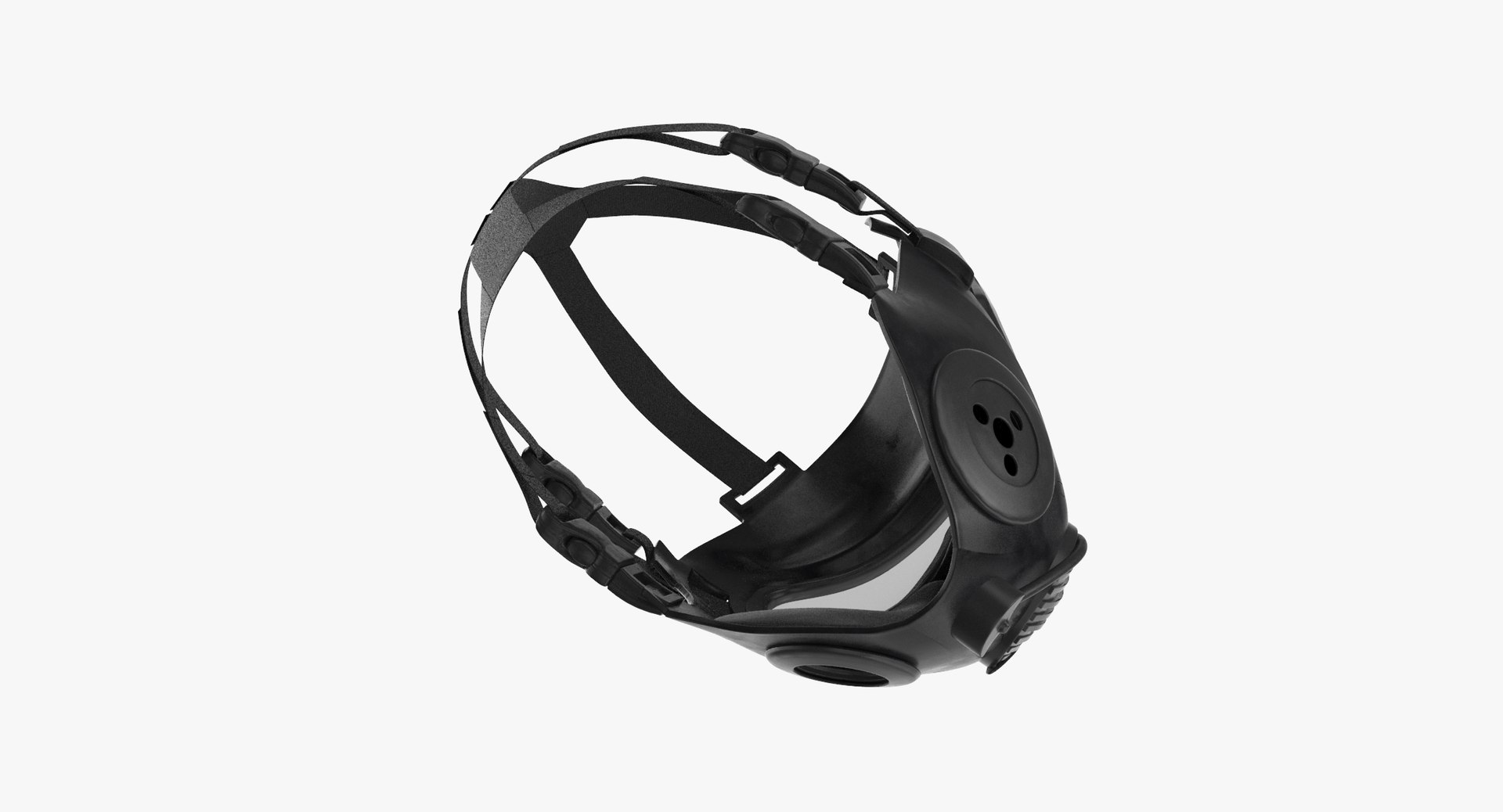 Police Riot Gear Gas 3d Model