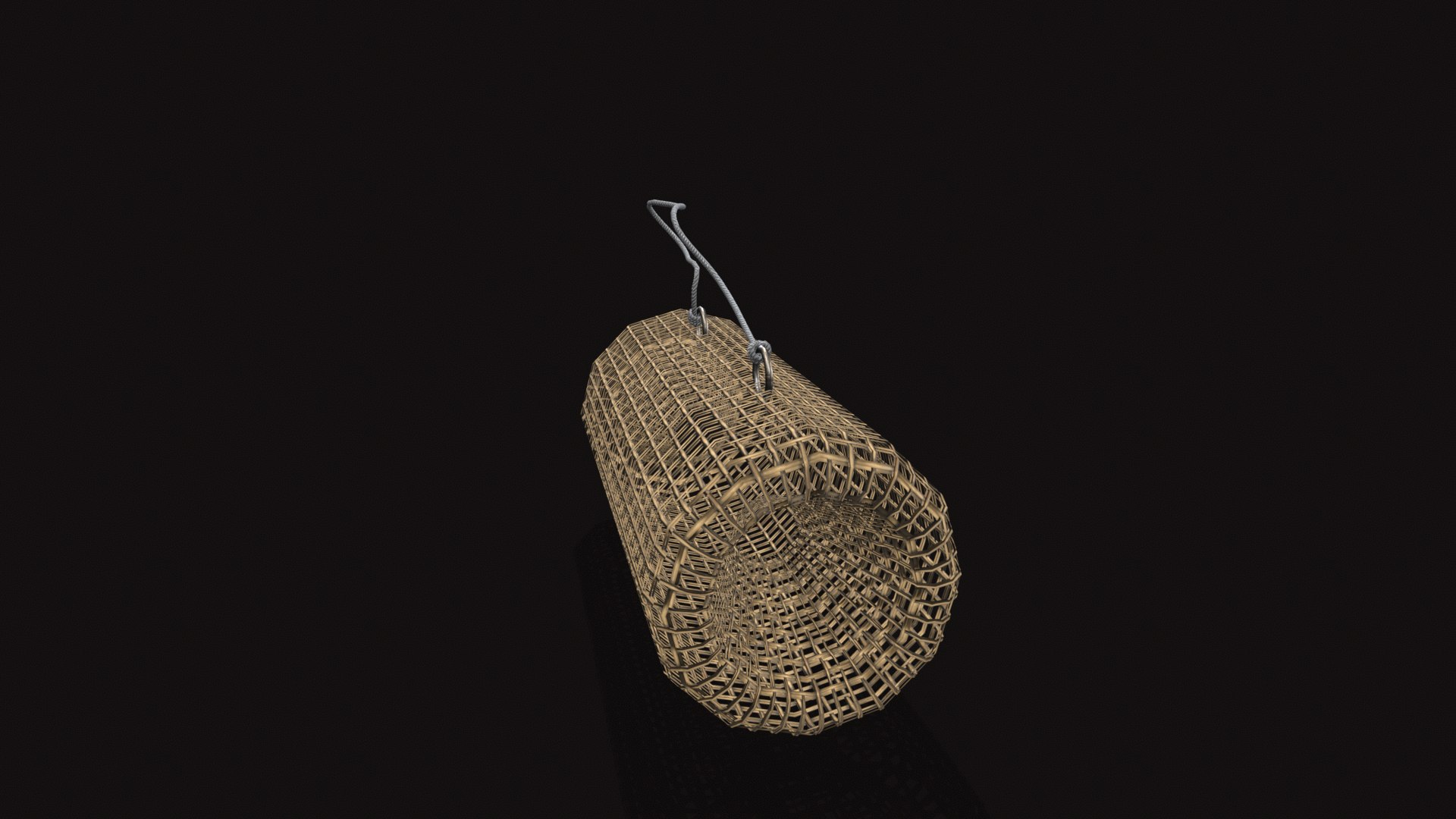 3D Model Medieval Fish Trap 01 - TurboSquid 2326245