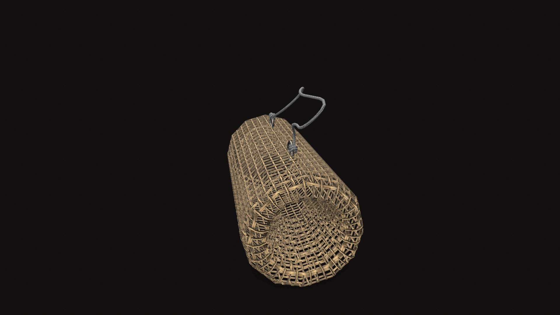 3D Model Medieval Fish Trap 01 - TurboSquid 2326245