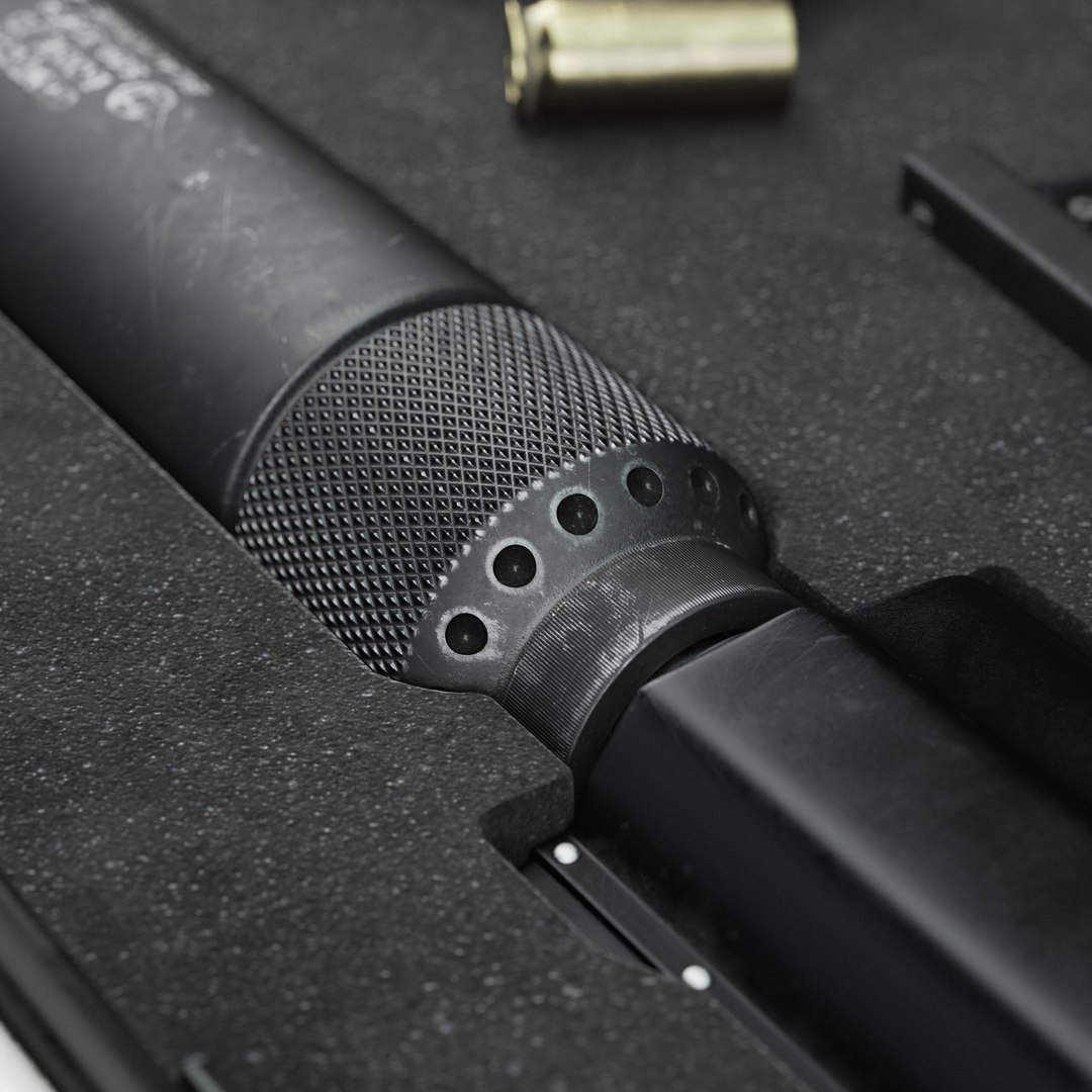 3d Model Amt Hardballer Silverballer