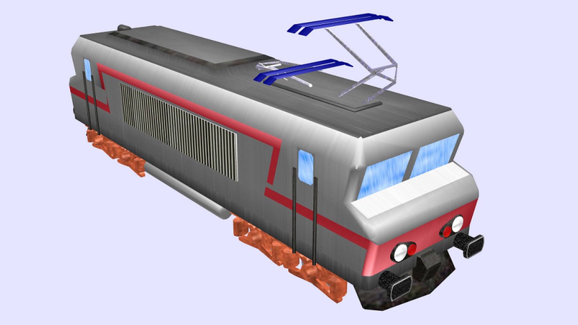 Electric Locomotive Bb 22200 3D - TurboSquid 1707559