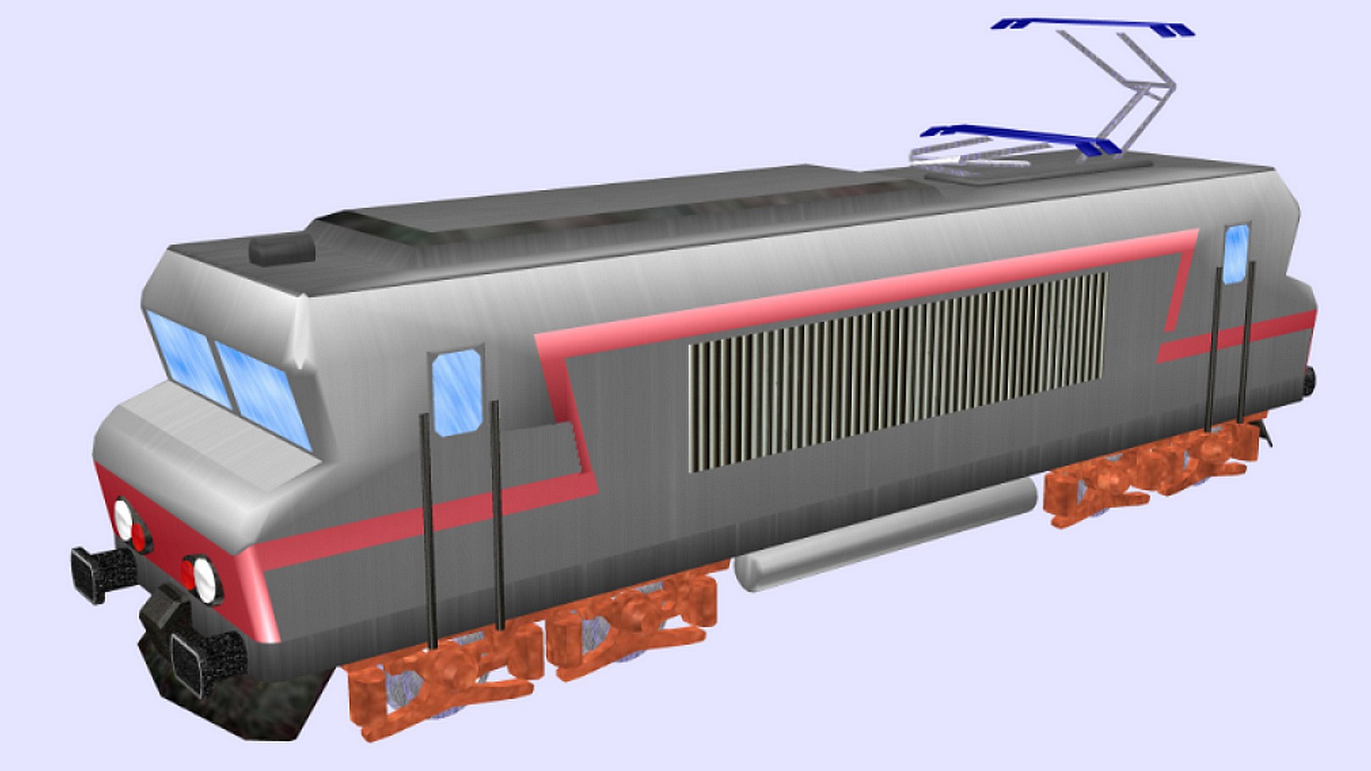 Electric Locomotive Bb 22200 3D - TurboSquid 1707559