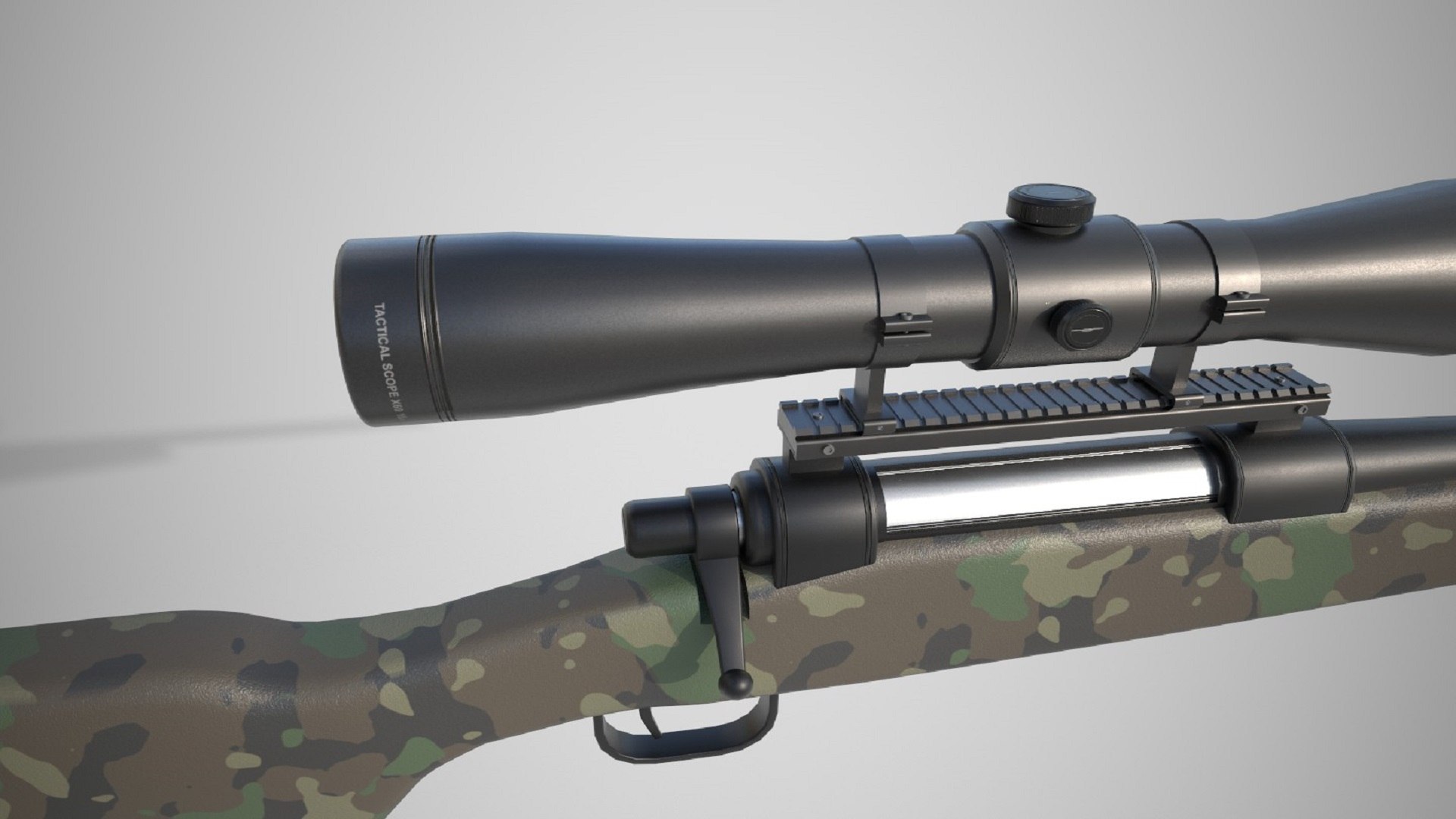 3D Sniper Rifle Model - TurboSquid 2309591