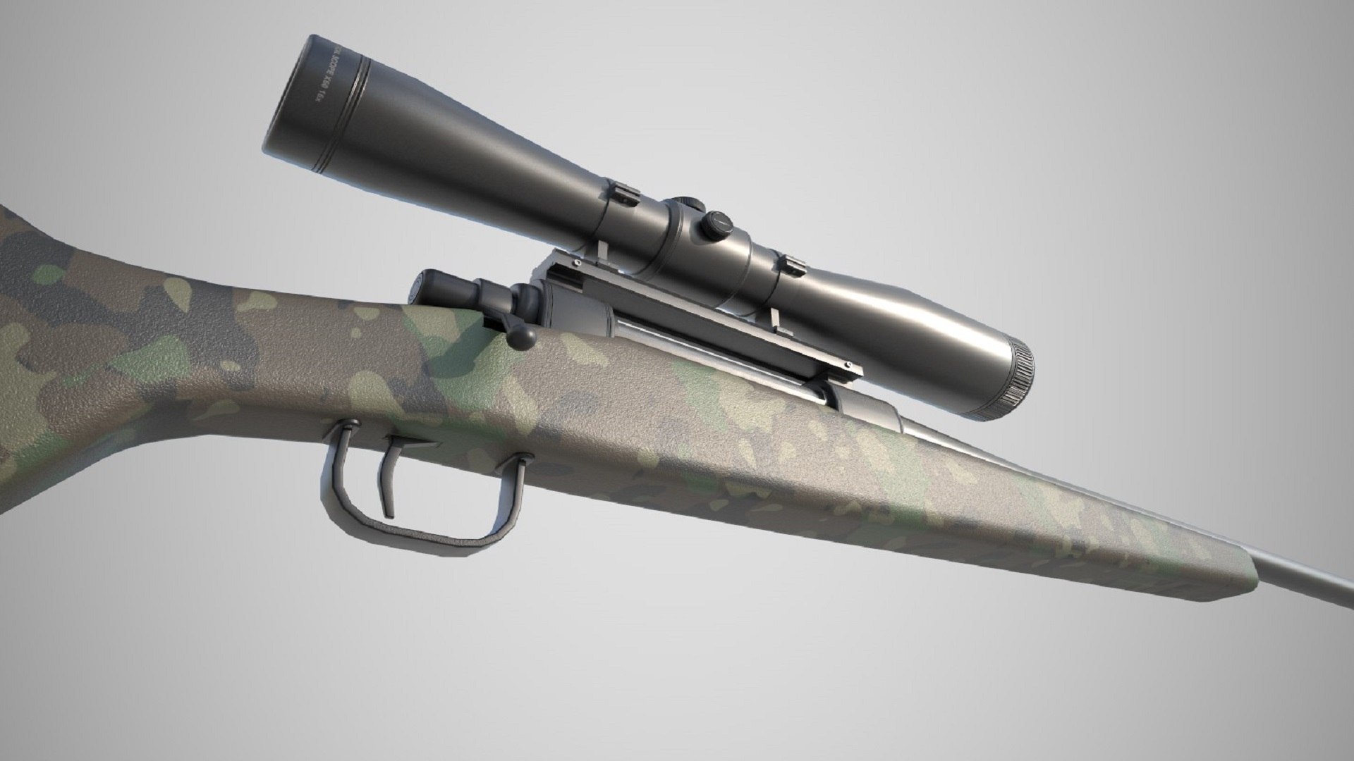 3D Sniper Rifle Model - TurboSquid 2309591