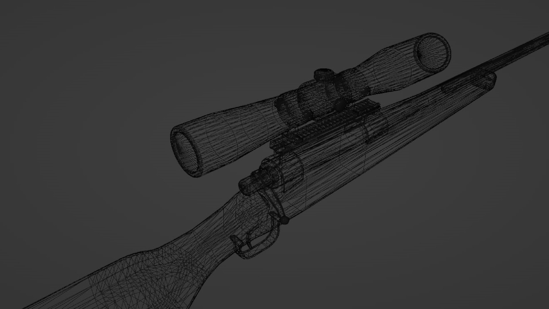 3D Sniper Rifle Model - TurboSquid 2309591