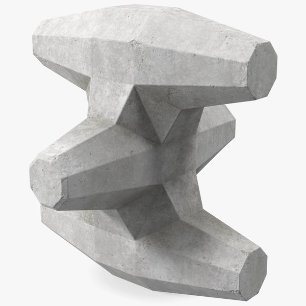 Core Loc Breakwater Armour Unit 3D model - TurboSquid 1818222