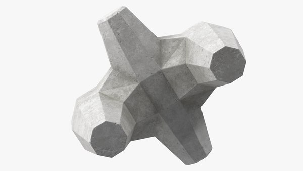 Core Loc Breakwater Armour Unit 3D model - TurboSquid 1818222