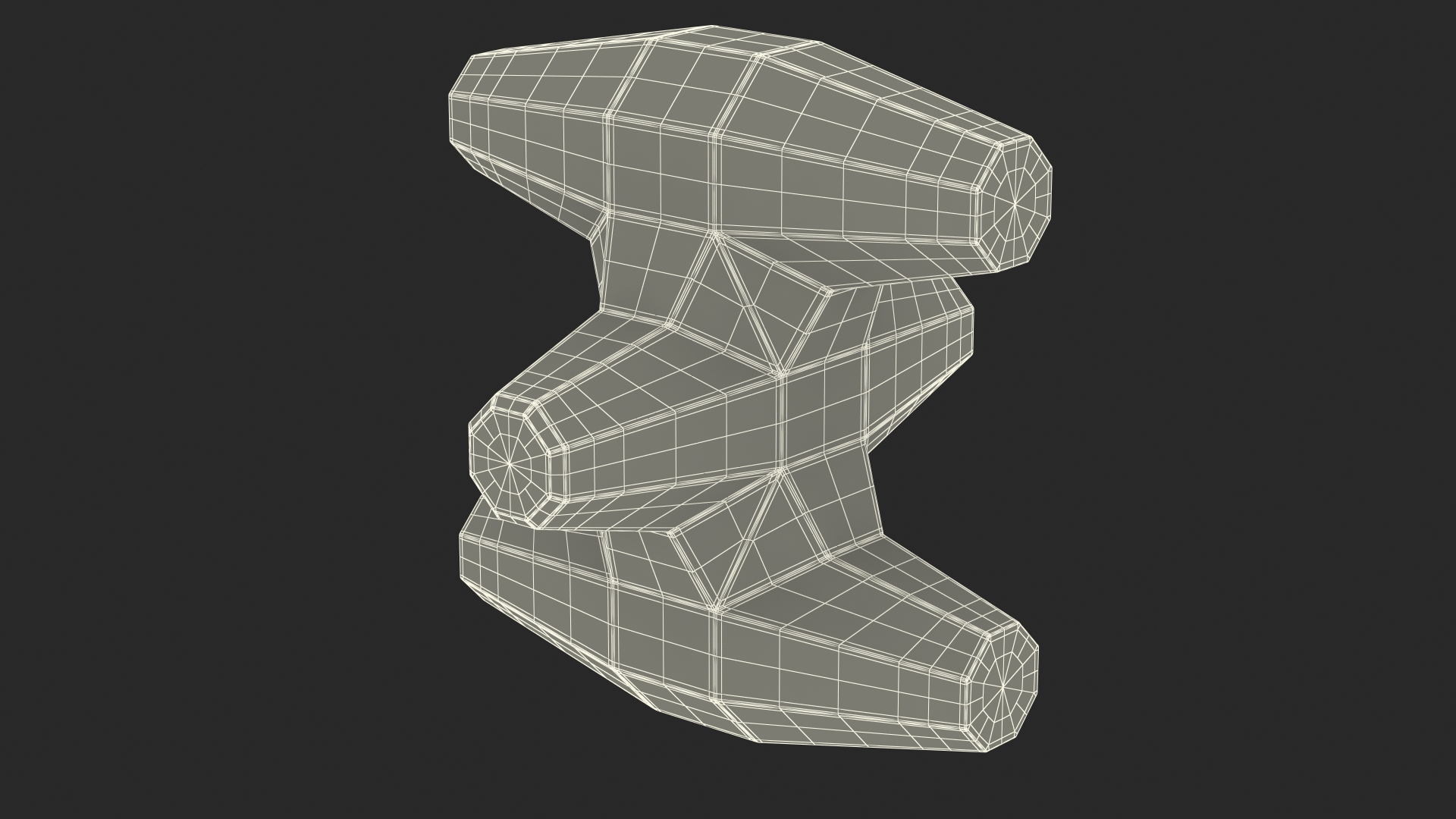 Core Loc Breakwater Armour Unit 3D Model - TurboSquid 1818222