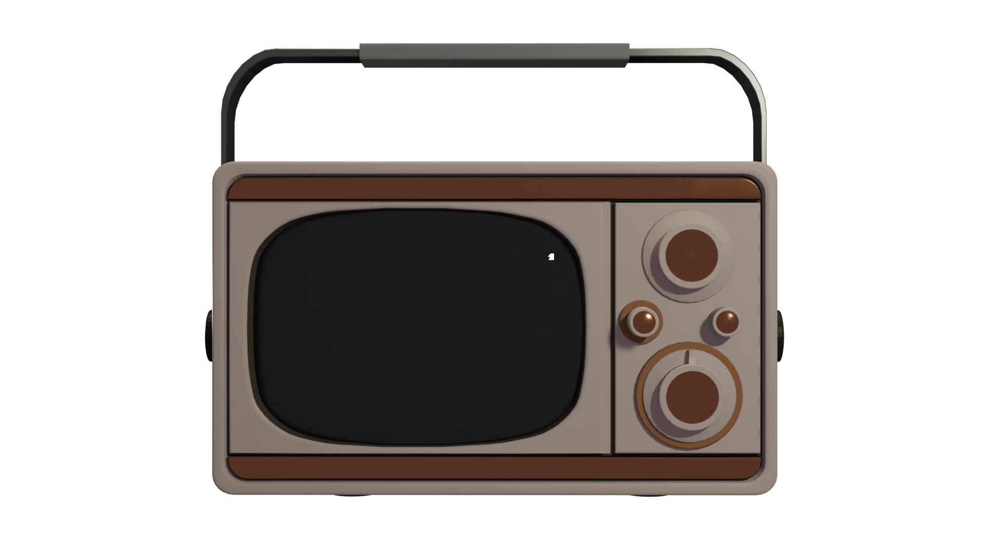 1950 Emerson TV model - TurboSquid 2149254