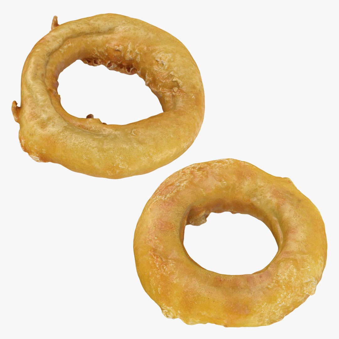 Onion Ring Collection 3D Model - TurboSquid 2170752