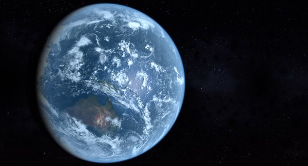 generation earth planet 3d model