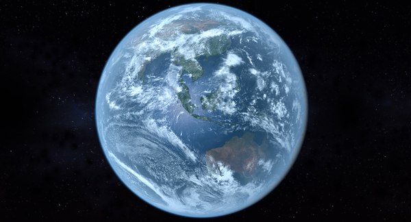 generation earth planet 3d model