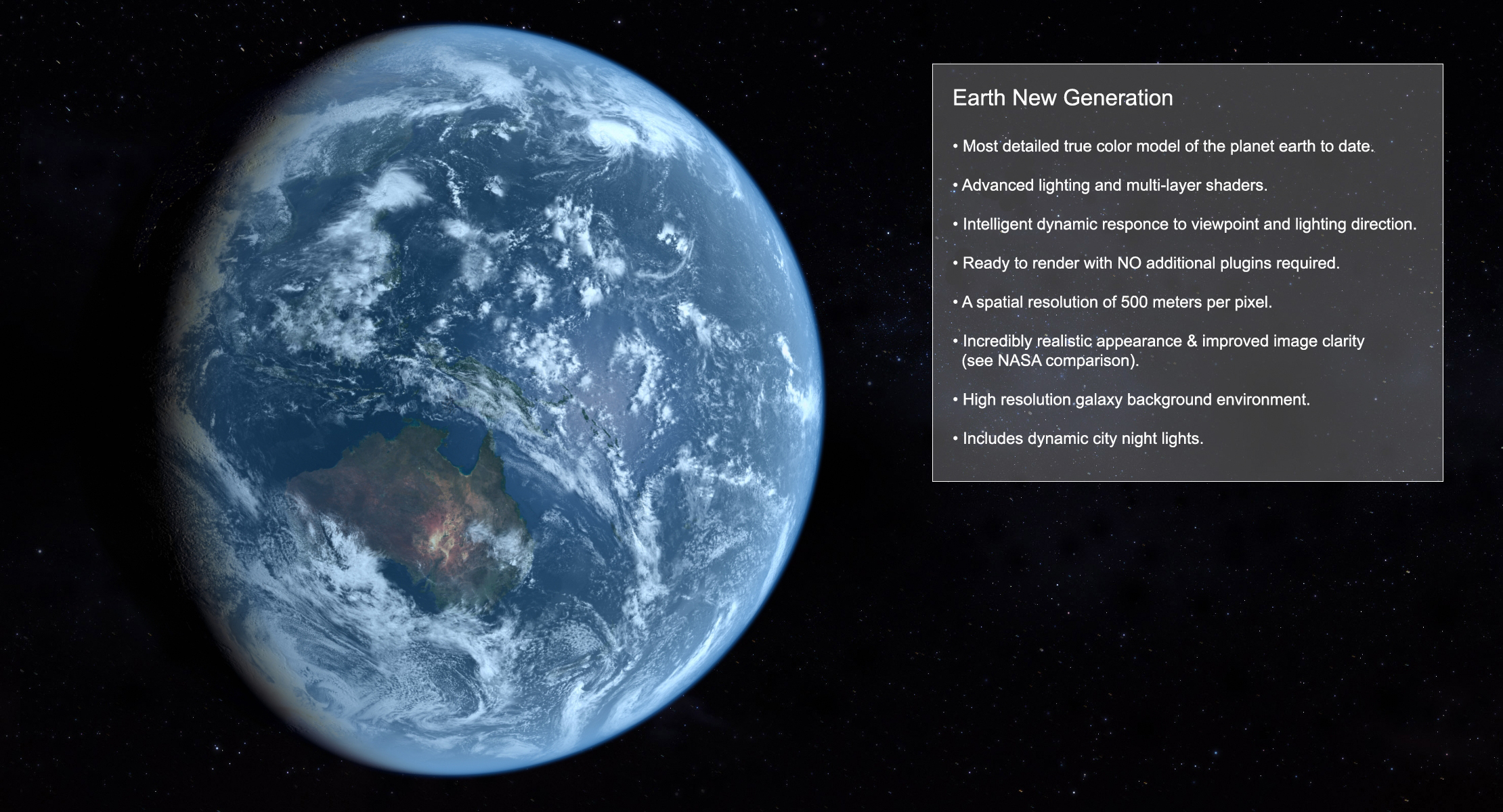 generation earth planet 3d model