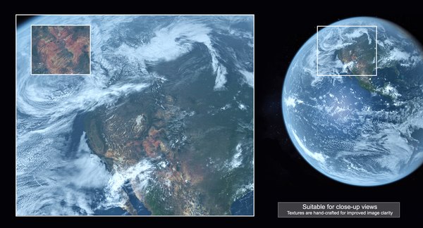 generation earth planet 3d model