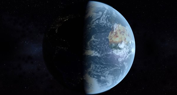 generation earth planet 3d model