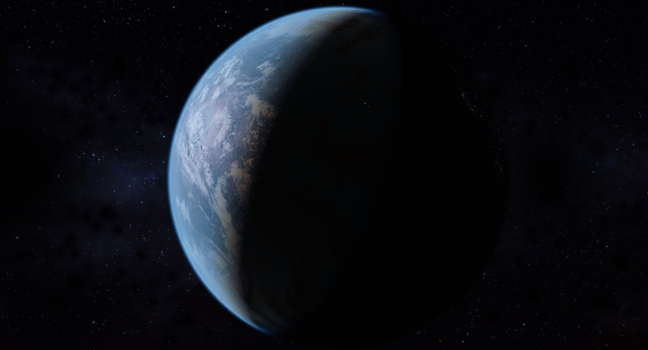 generation earth planet 3d model