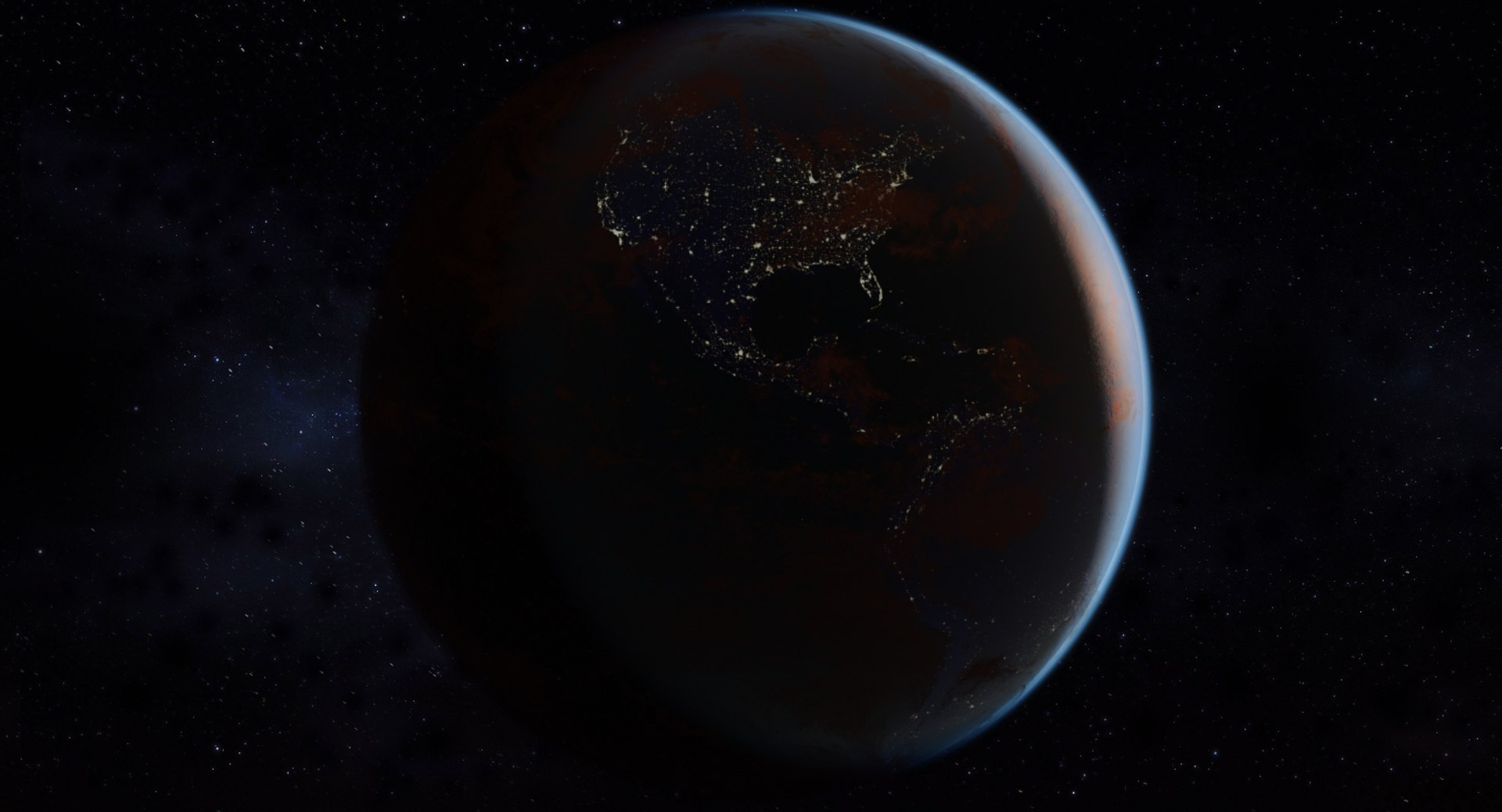 generation earth planet 3d model