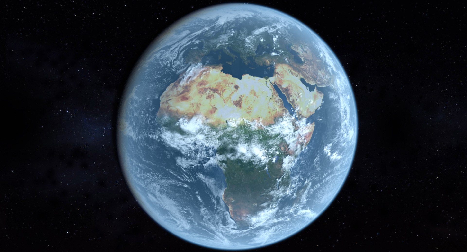 generation earth planet 3d model