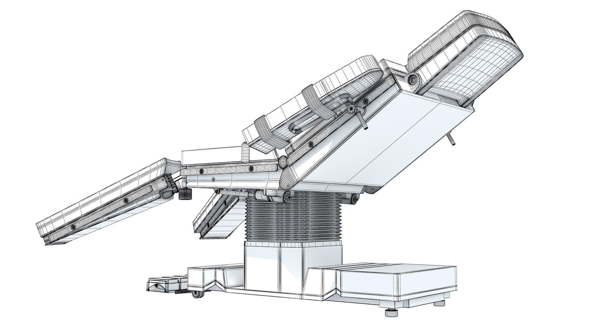 Operating Table 3D Model - TurboSquid 1850908