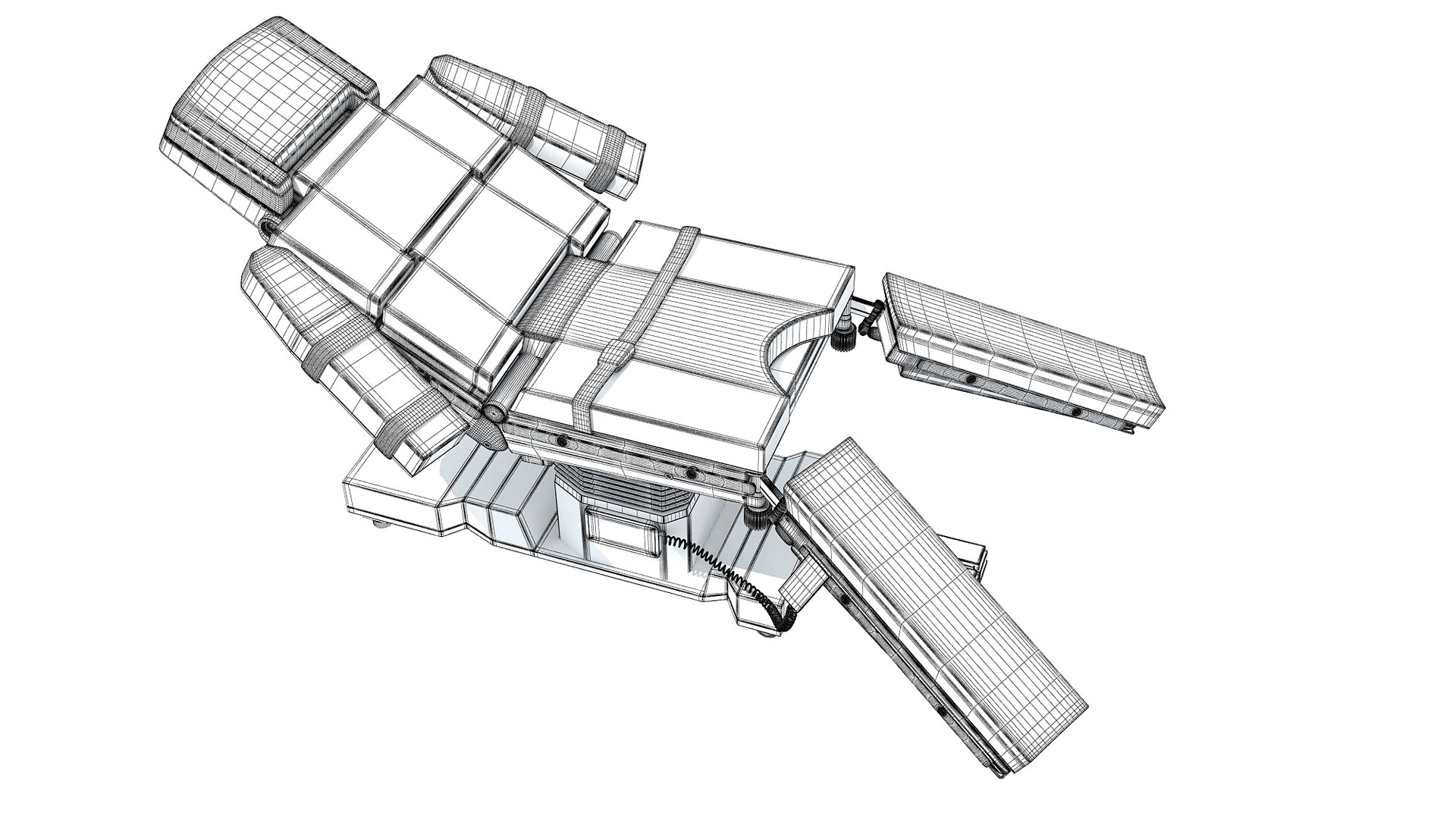 Operating Table 3D Model - TurboSquid 1850908