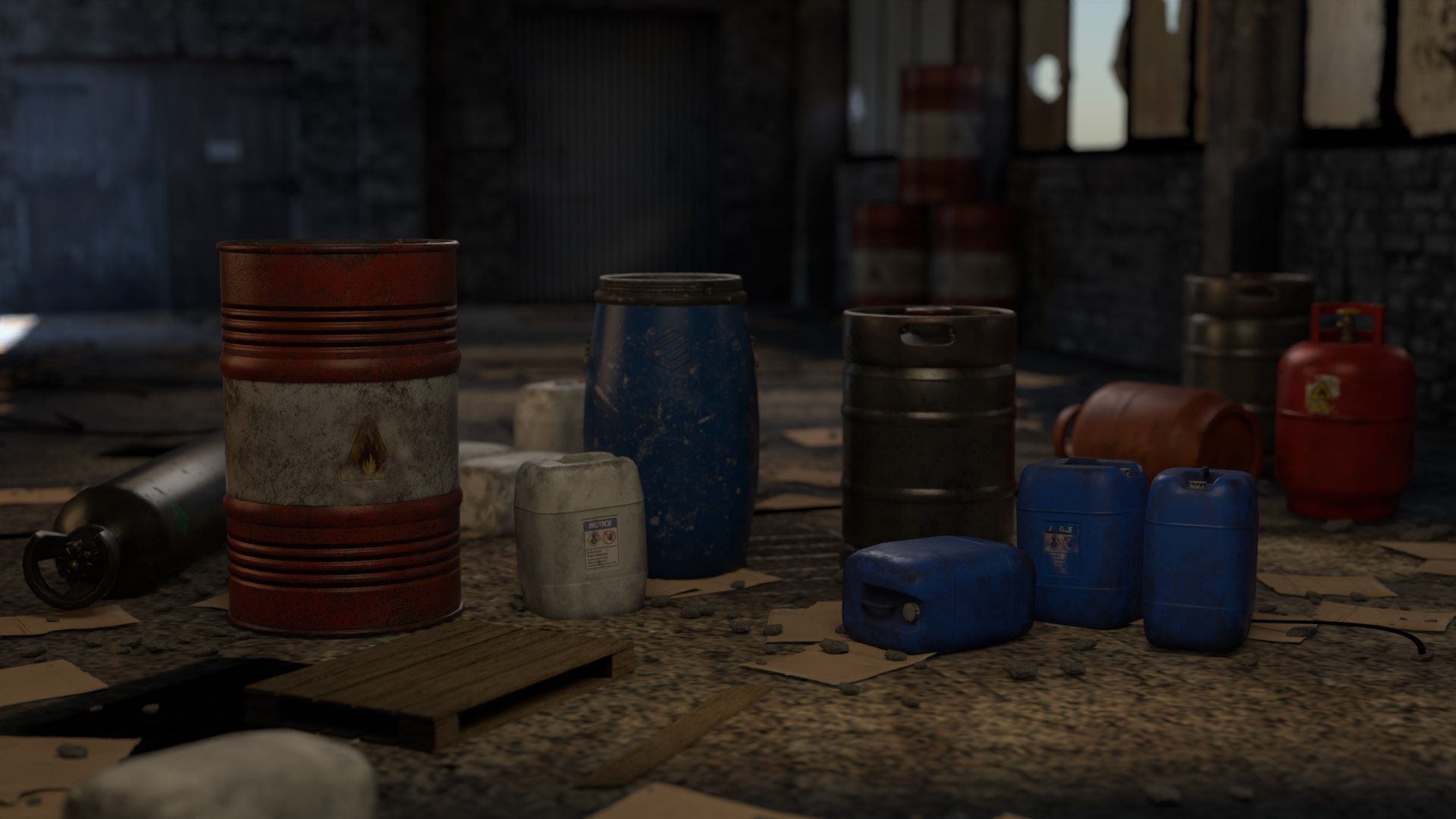 Low Poly Warehouse Props 3D model - TurboSquid 2168854