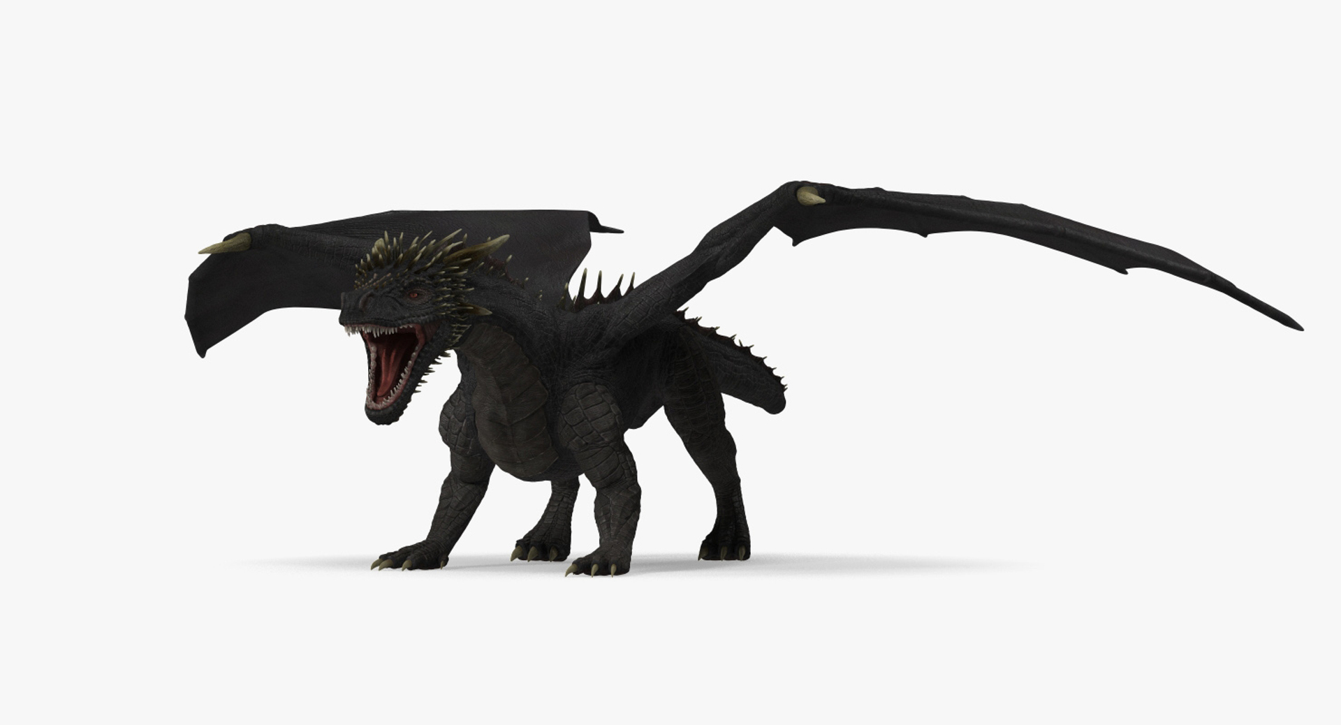 Dragon Attacking Pose 3D Model - TurboSquid 1330078