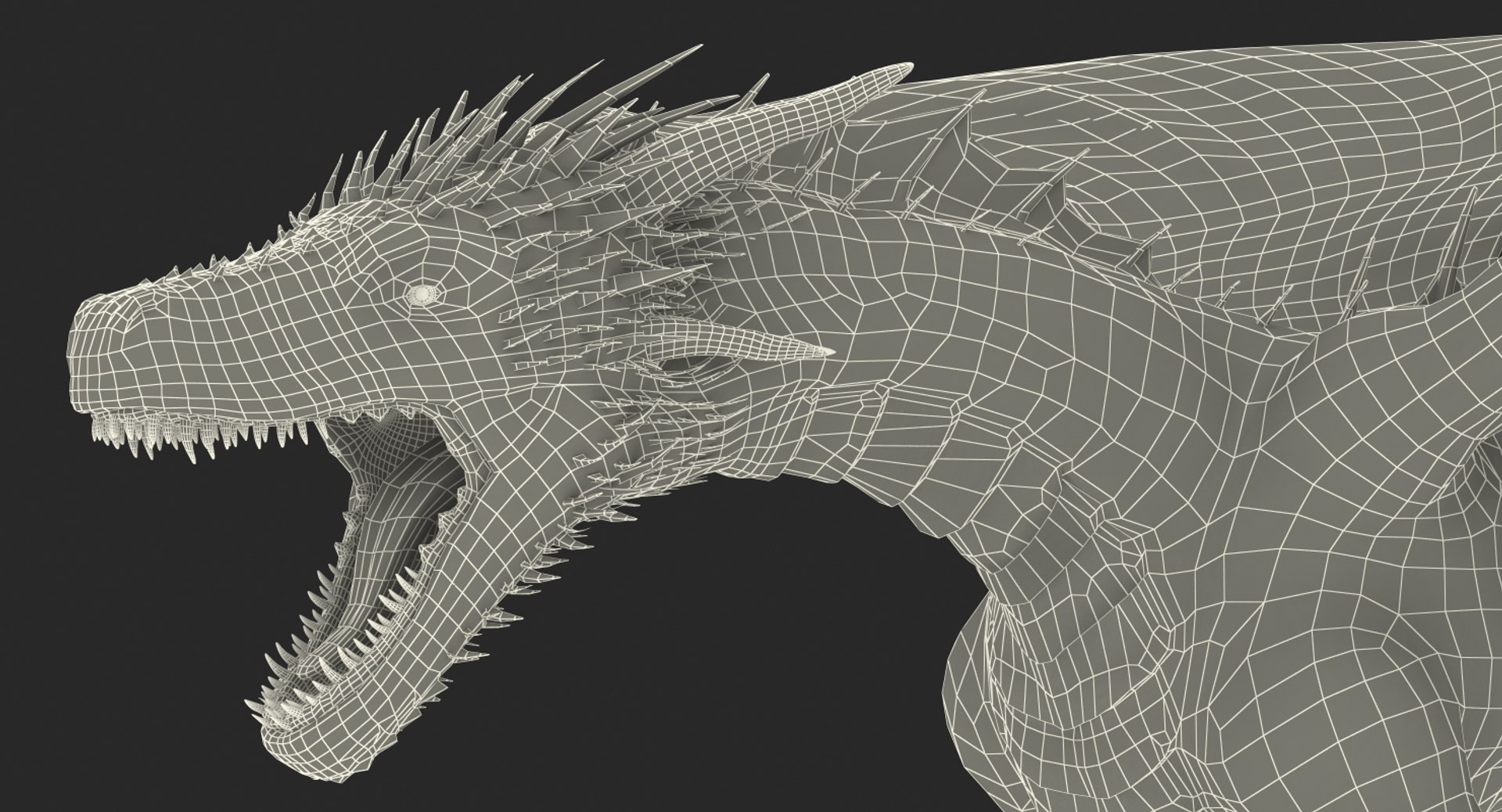 Dragon Attacking Pose 3D Model - TurboSquid 1330078