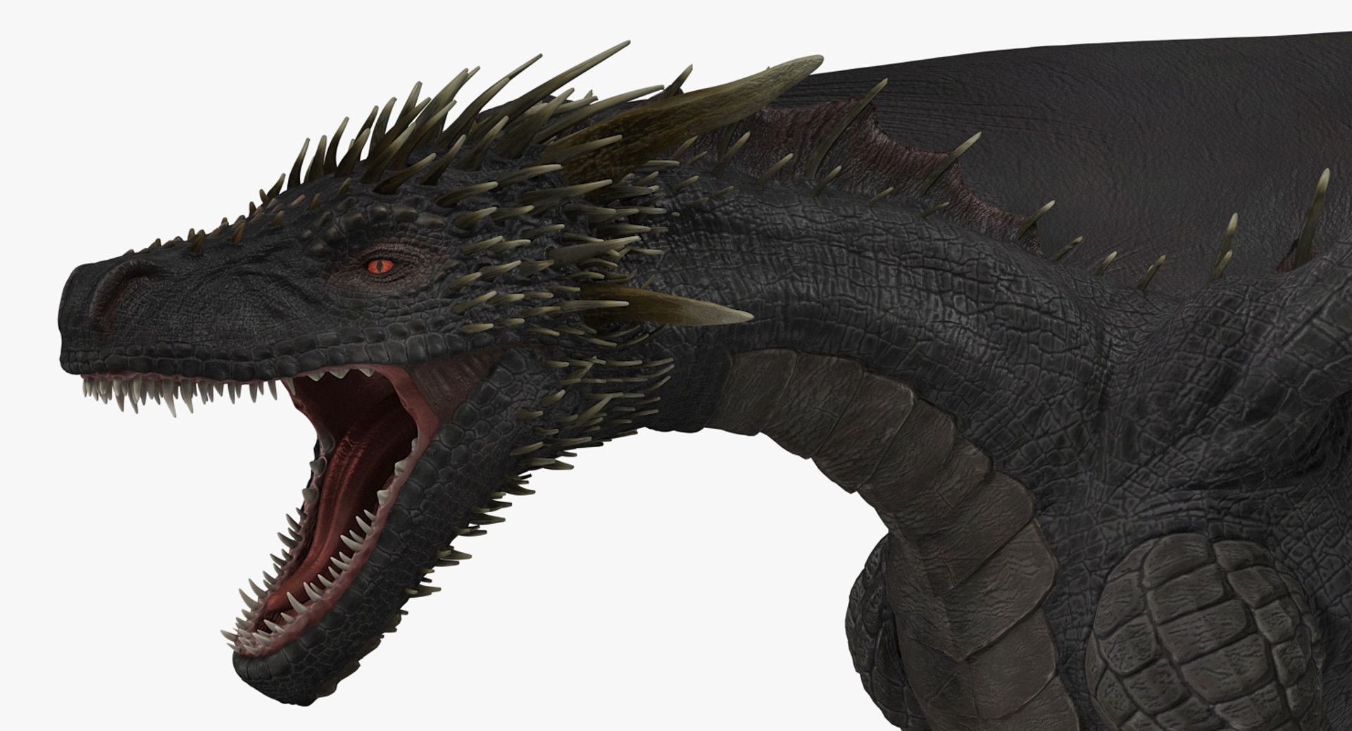 Dragon Attacking Pose 3D Model - TurboSquid 1330078