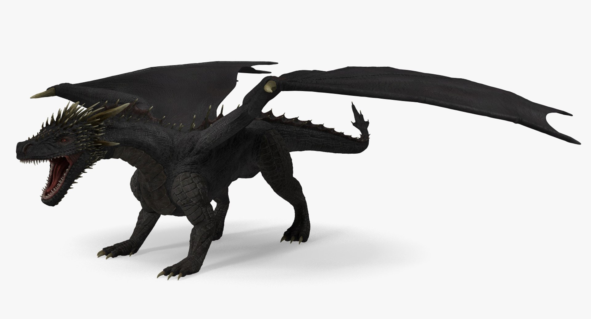 Dragon Attacking Pose 3D Model - TurboSquid 1330078