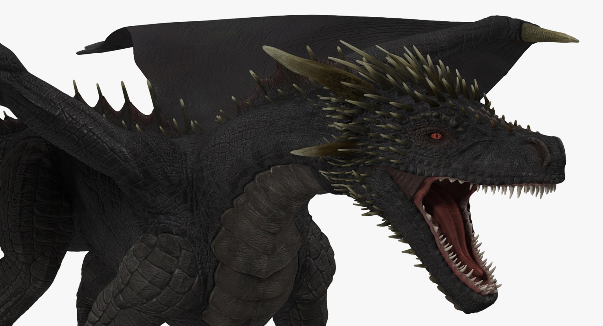 Dragon Attacking Pose 3D Model - TurboSquid 1330078