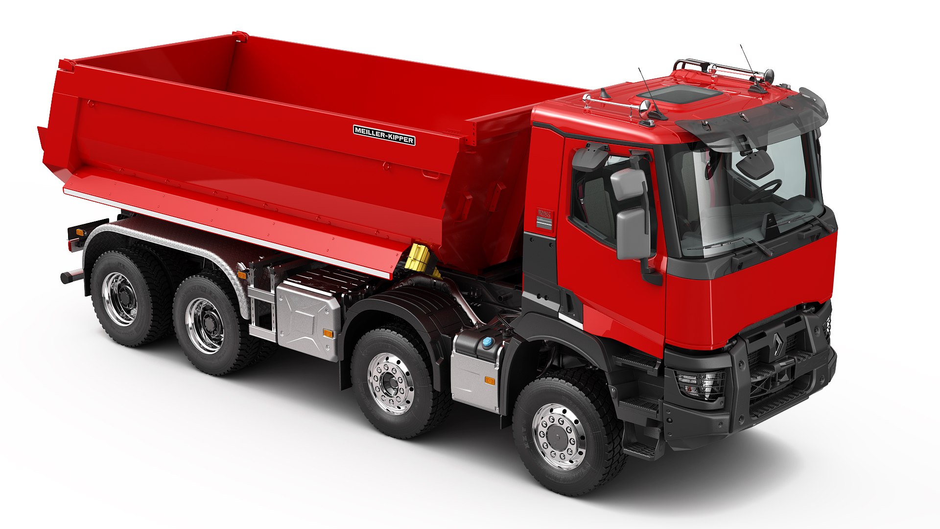 3D RENAULT K 8X6 Dump Truck Model - TurboSquid 2293418