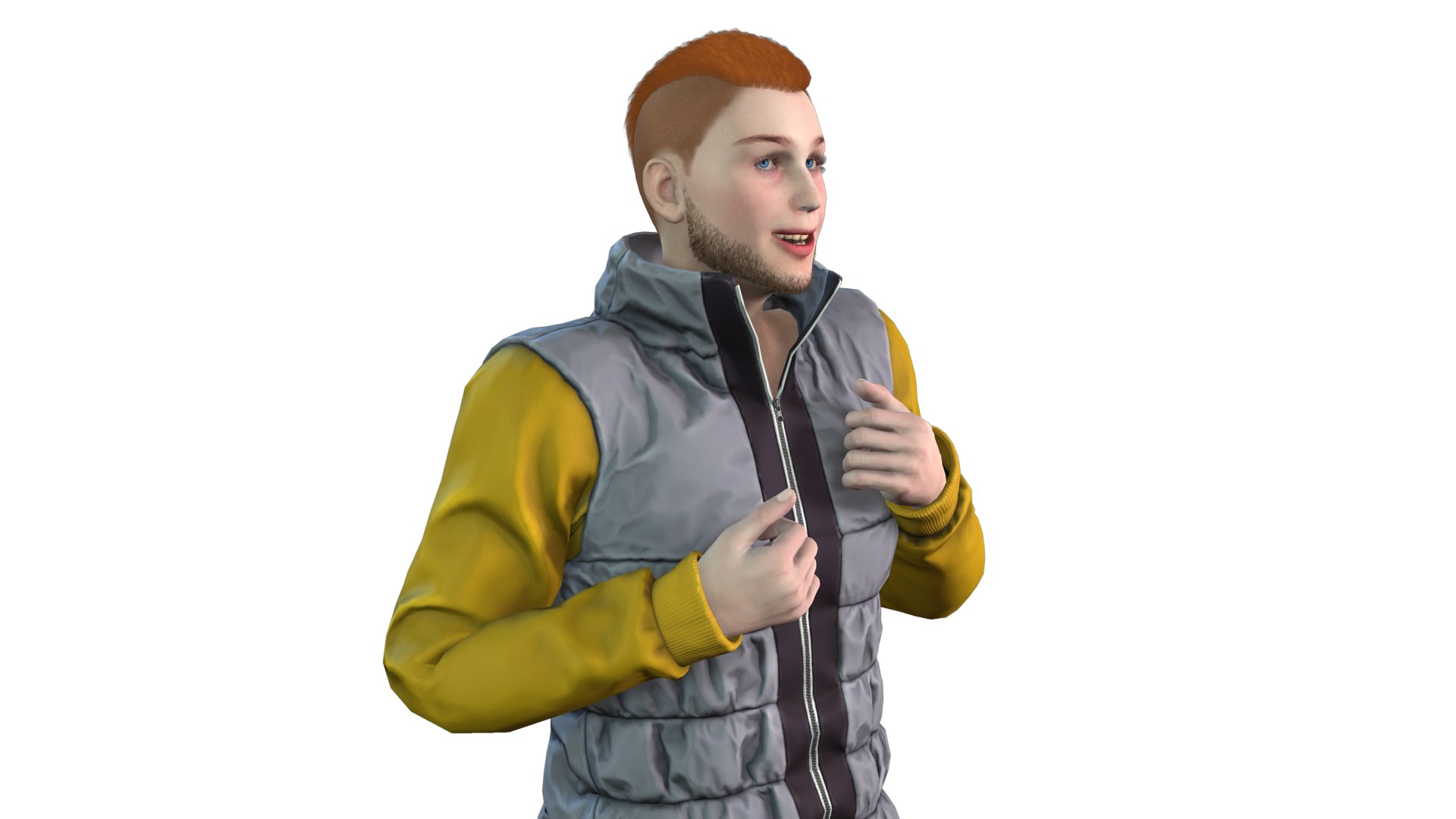Realistic 3D Boy Character Model Game-Ready 3D Model - TurboSquid 2341899