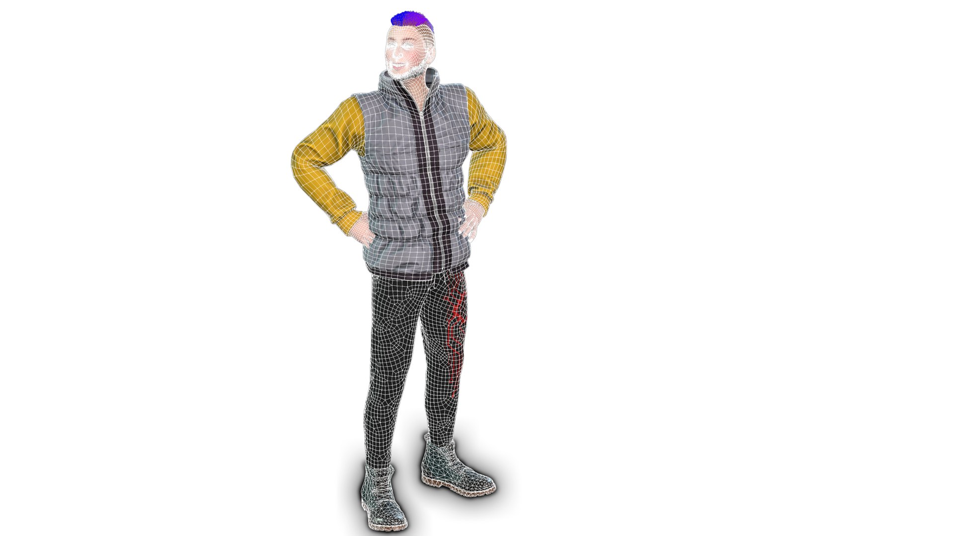 Realistic 3D Boy Character Model Game-Ready 3D Model - TurboSquid 2341899