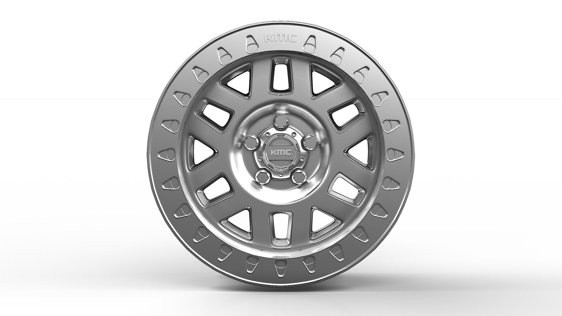 3D KMC Machete Off Road Rim Model - TurboSquid 1985204