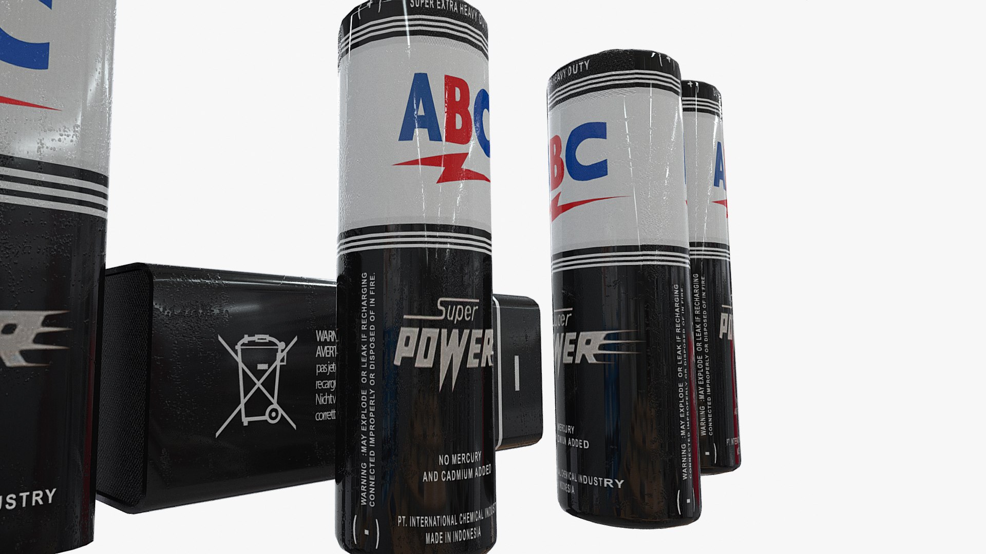 3D Battery ABC Pack Indonesia - TurboSquid 1990020