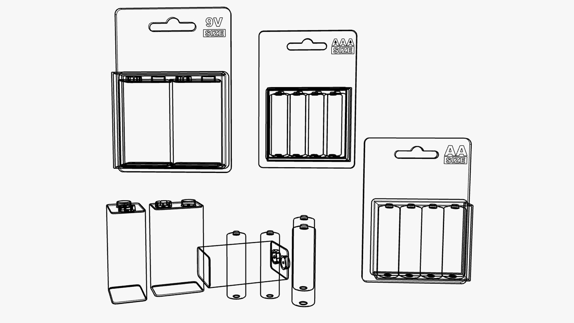 3D Battery ABC Pack Indonesia - TurboSquid 1990020
