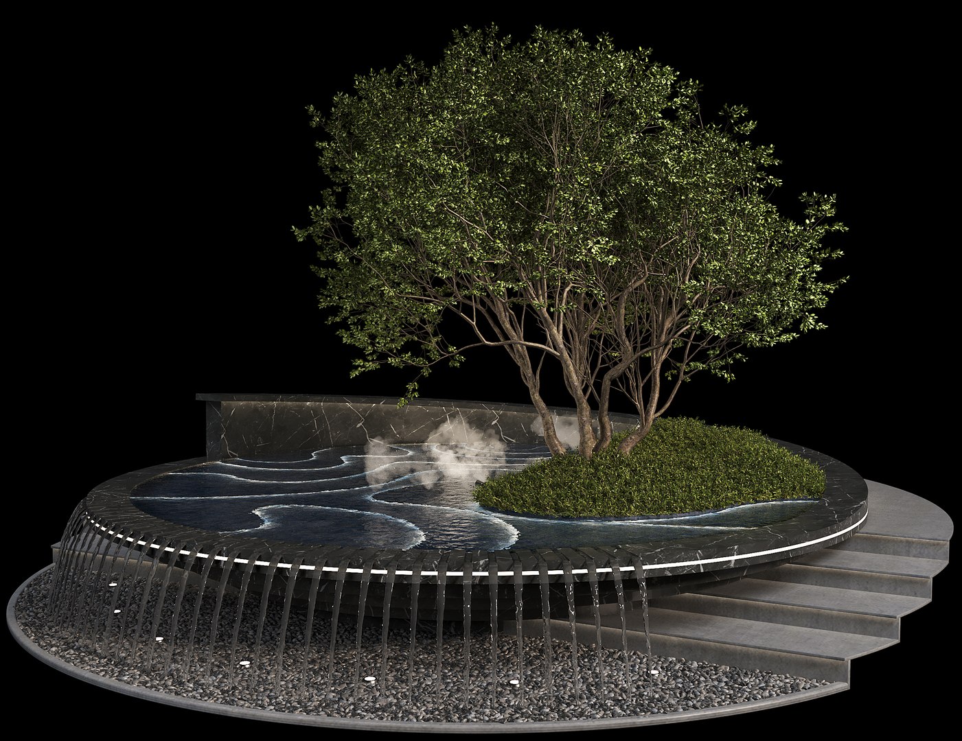 3D Model Lightning Pond - TurboSquid 2094570