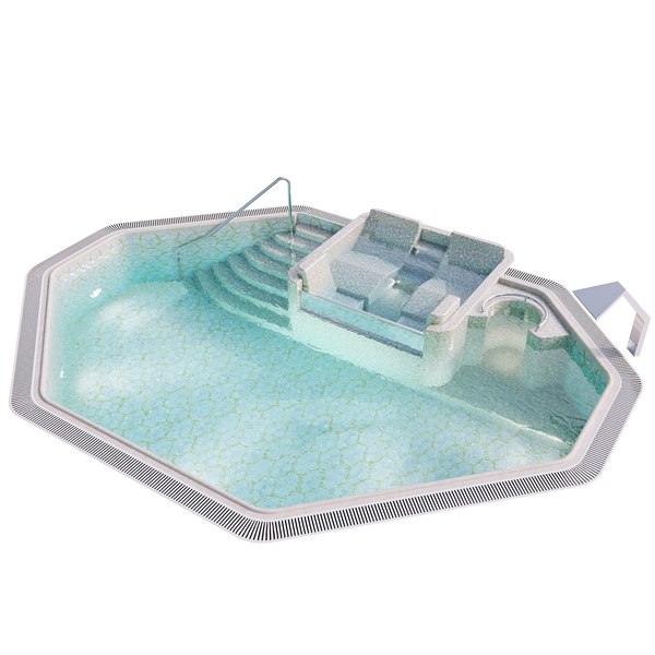 Low Poly Pool Building 3D Models for Download | TurboSquid