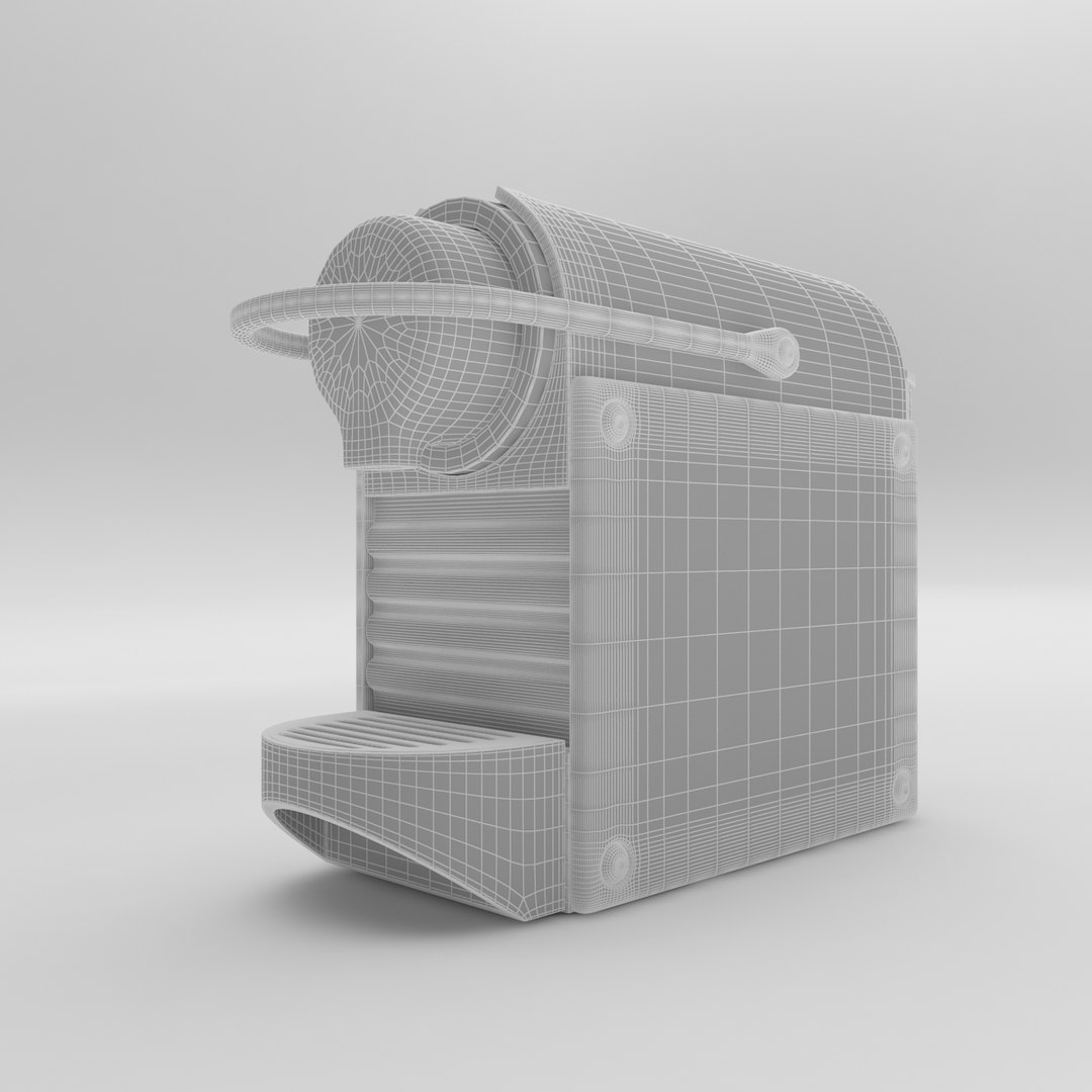 Nespresso Coffee Machine 3D Model - TurboSquid 1173940