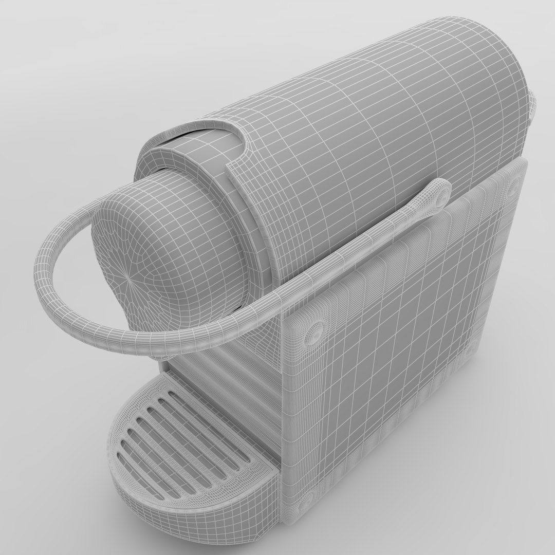 Nespresso Coffee Machine 3D Model - TurboSquid 1173940