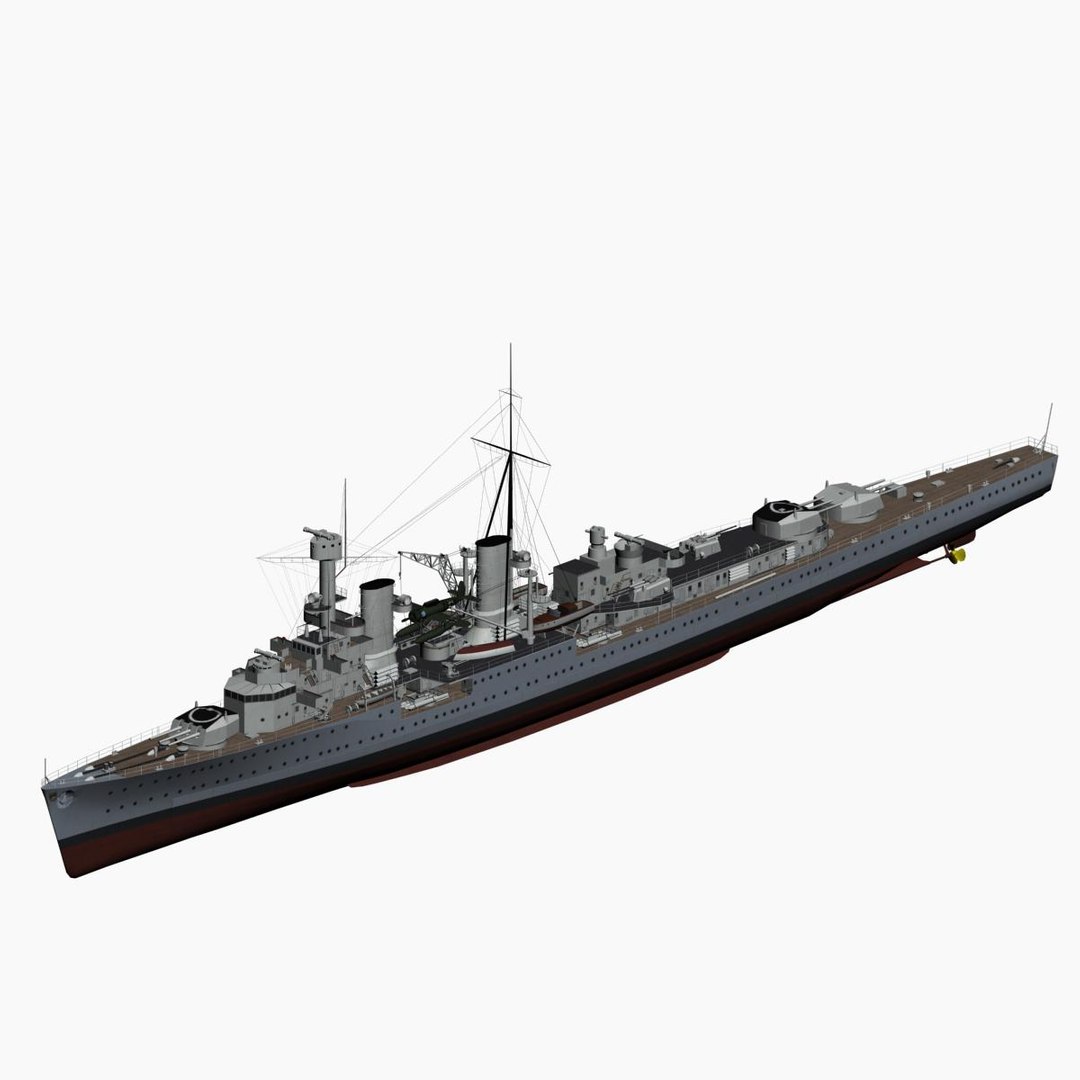 Max Light Cruiser Koenigsberg Ww2 German