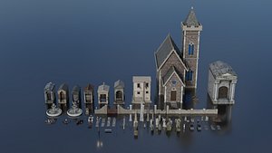 3D Building Graveyard Models - Browse & Download Formats - TurboSquid