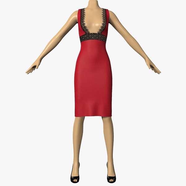 Free Dress 3D Models for Download | TurboSquid