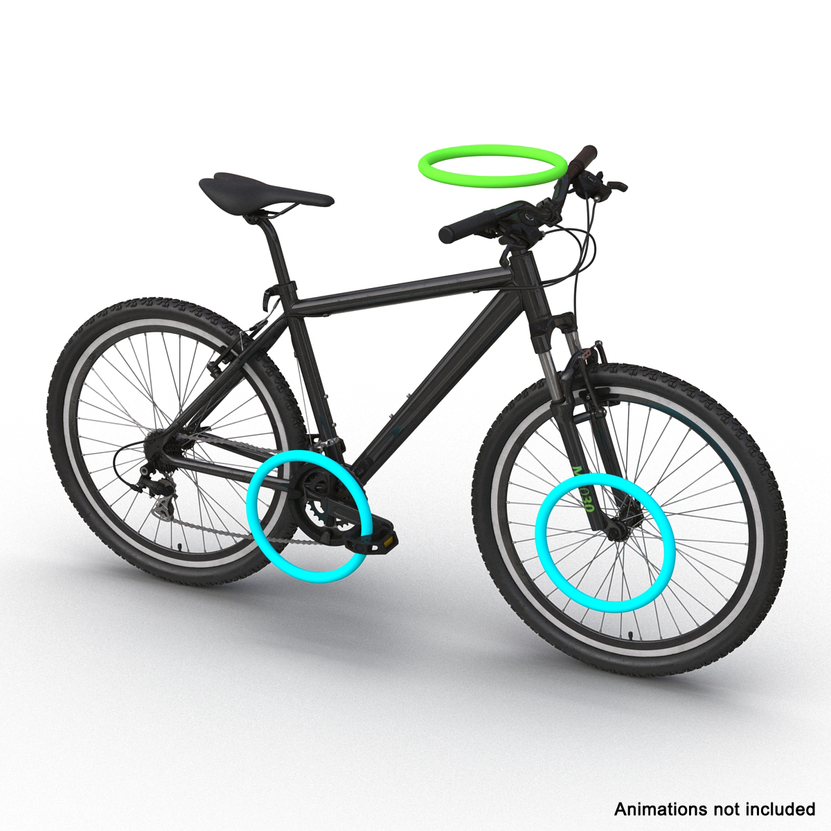 max mountain bike generic black