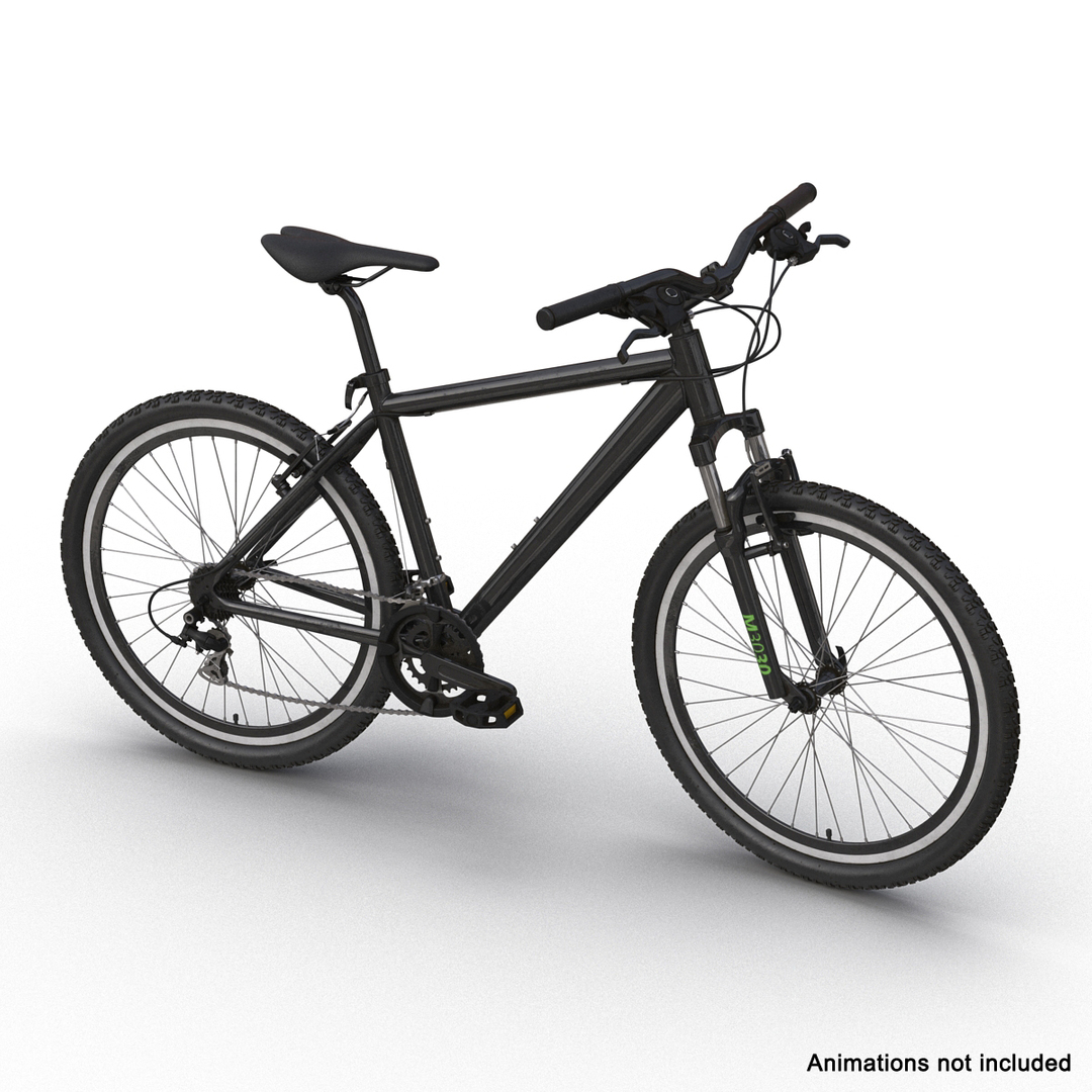 max mountain bike generic black