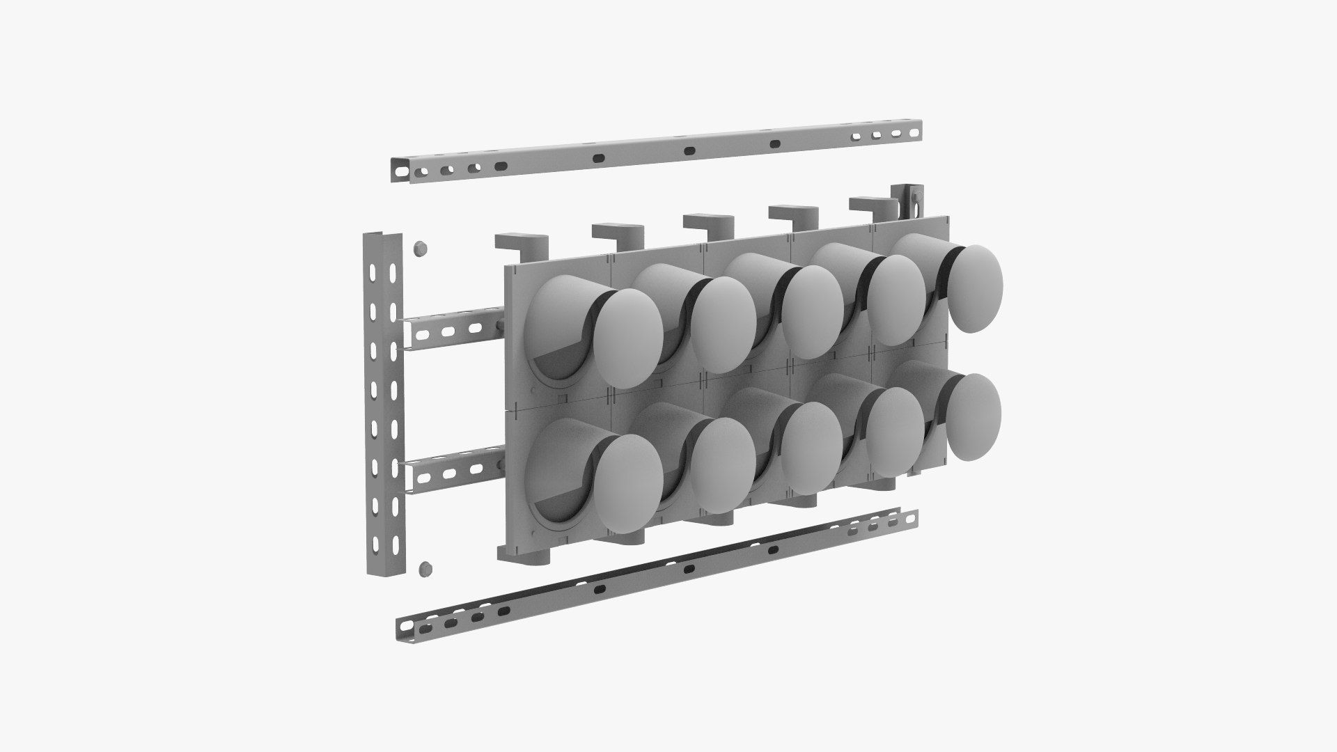 Race Track Starting Lights 3D - TurboSquid 1584202